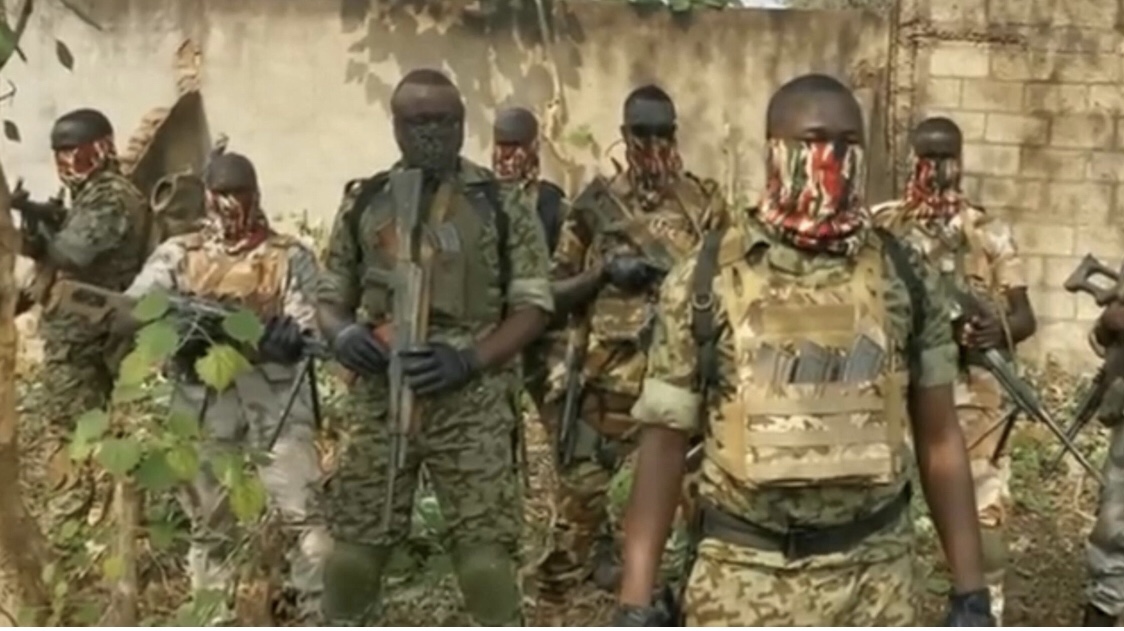 African volunteer fighters prepare to join Russian troops in Ukraine