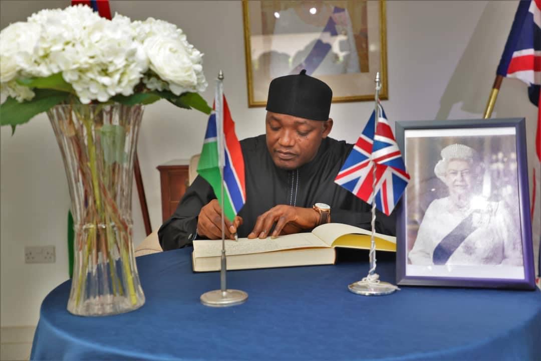 President Barrow pays tribute to Queen Elizabeth II