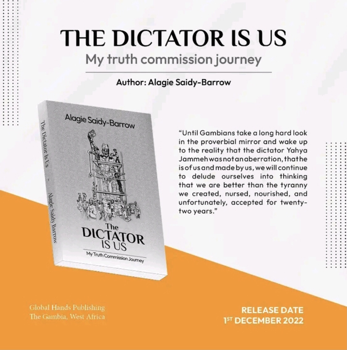 Alhagie Saidy-Barrow sets to launch much-anticipated 'The Dictator is ...