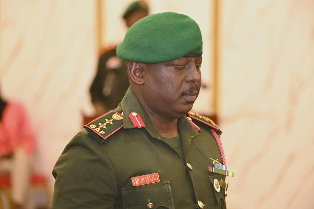 Ten Gambian senior military officers promoted to colonel ranks