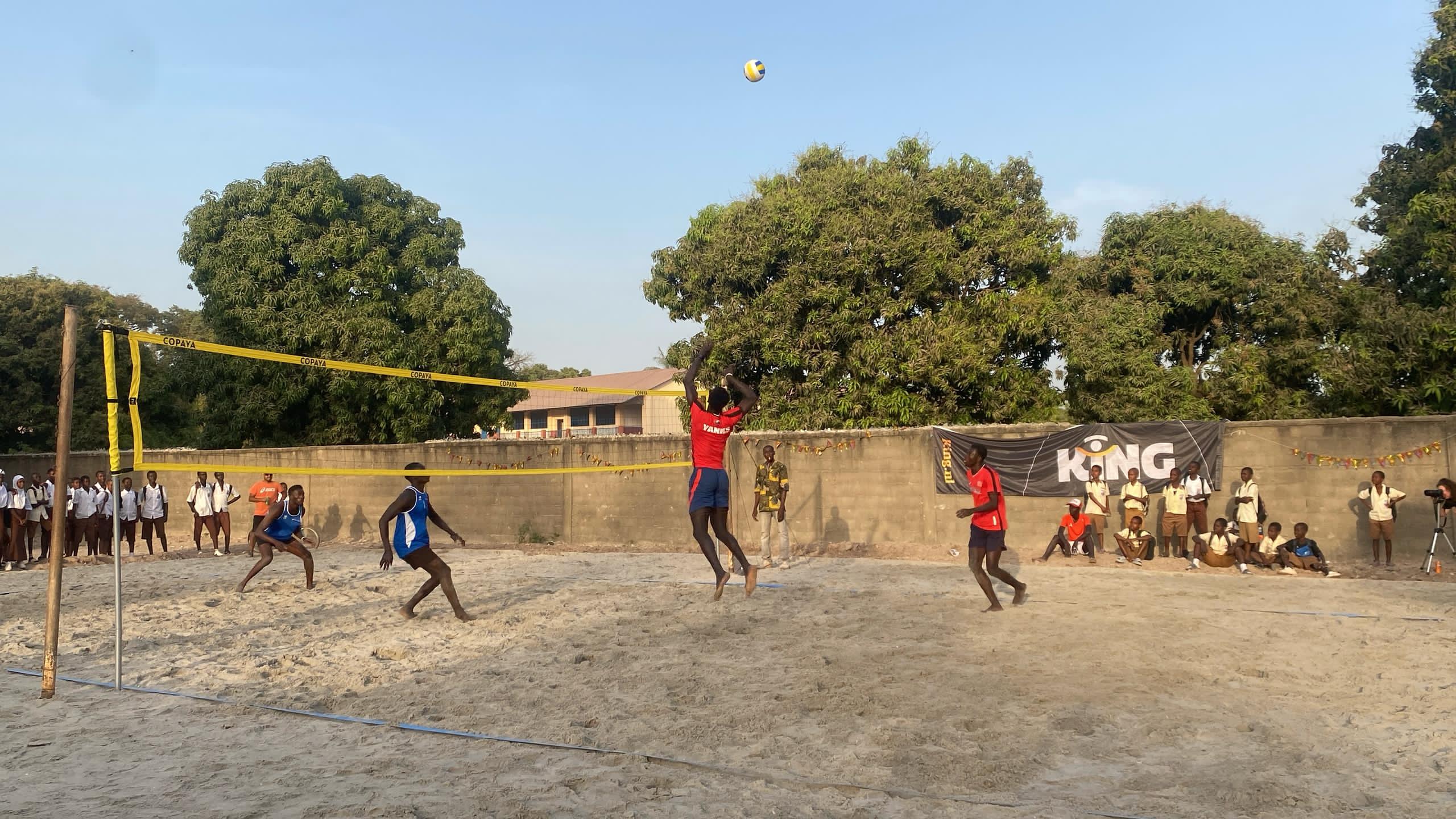 Jamisa unveils new beach volleyball court