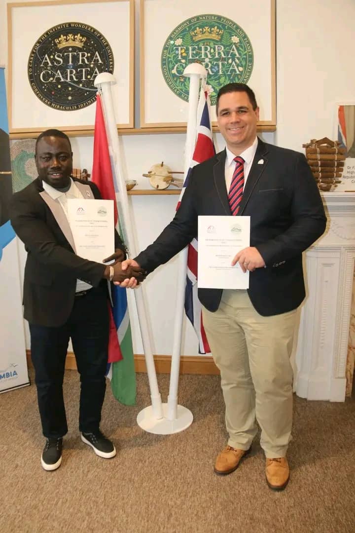 UK and Gambia wrestling bodies sign landmark partnership in London